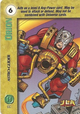 Marvel OVERPOWER ORION ASTRO-GLIDER special - JLA | eBay