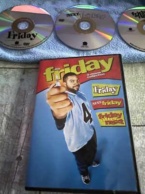 The Friday 3-Movie Collection Trilogy DVD Friday, Next Friday, Friday ...