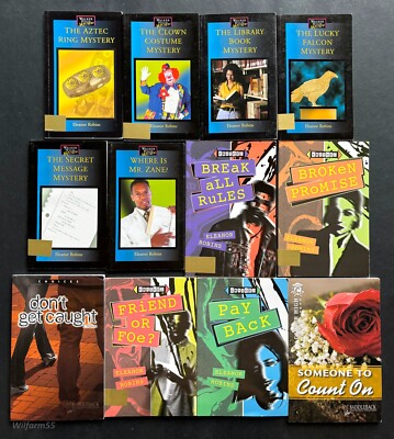 12 Lot Saddleback WALKER HIGH MYSTERIES & Choices Eleanor Robins Teens ...