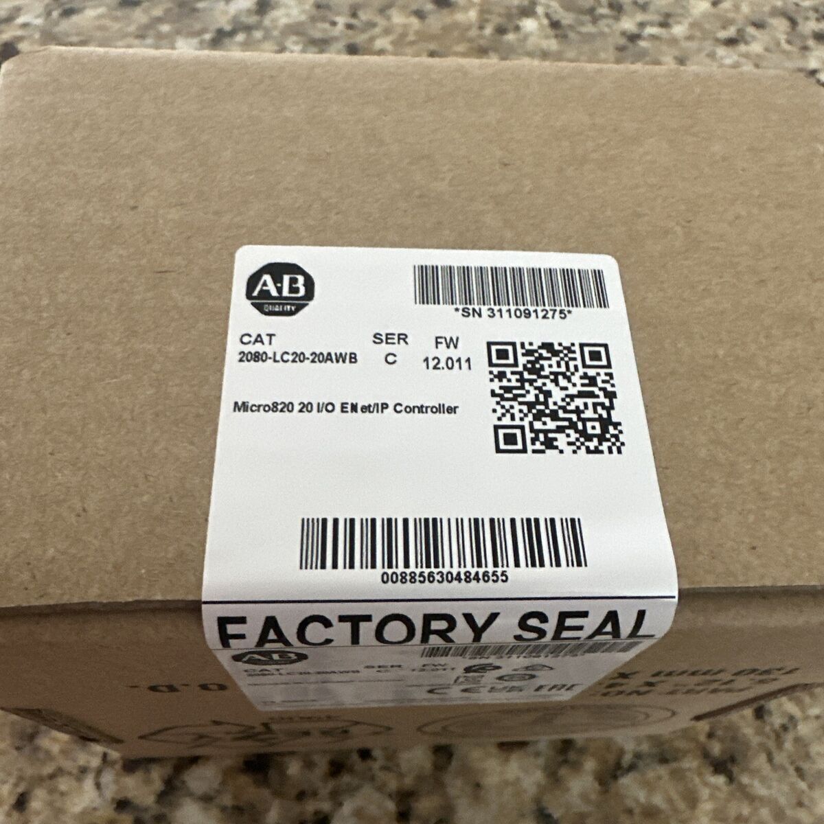 Allen-Bradley 2080-LC20-20AWB SER C New In Stock 2080LC2020AWB Fast ...