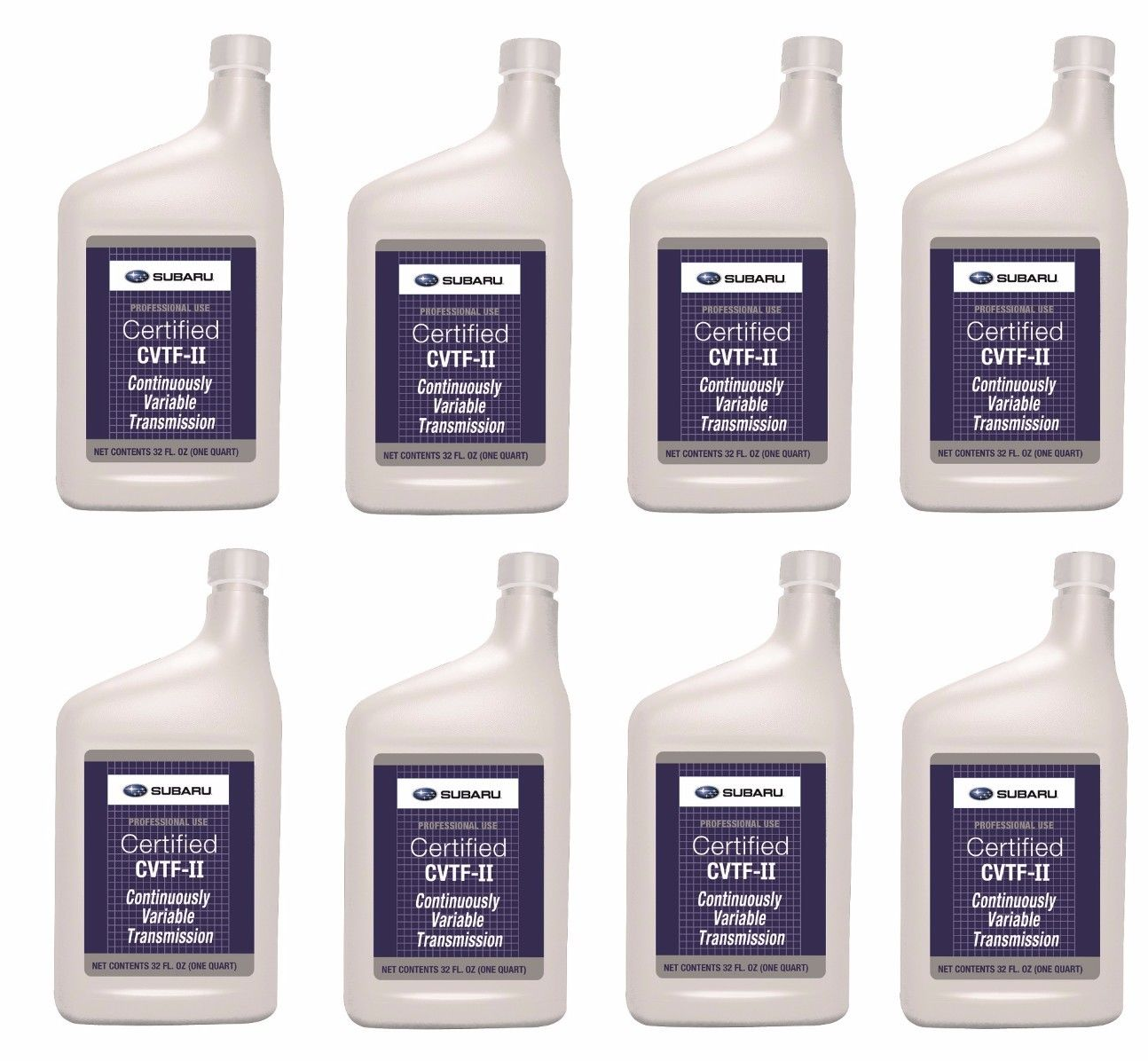 Genuine Subaru CVTF-II CVT Transmission Fluid (8 Quarts) - SOA427V1660 ...