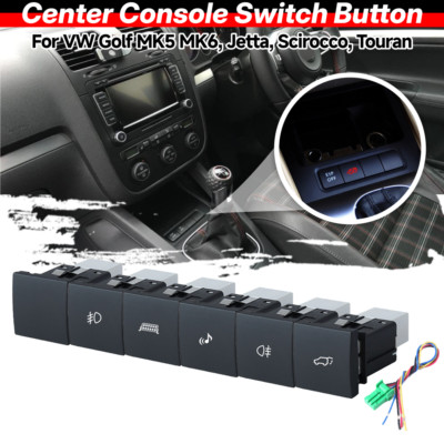 Transmission Gear Box Center Console Push Switch Button For Golf Mk5 ...
