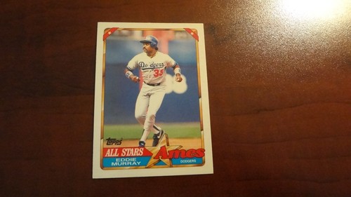 1990 TOPPS AMES ALL STARS # 7 EDDIE MURRAY BASEBALL CARD | eBay