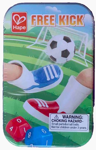 NEW & SEALED! Hape E0475 FREE KICK Tabletop Soccer Finger Football Game ...
