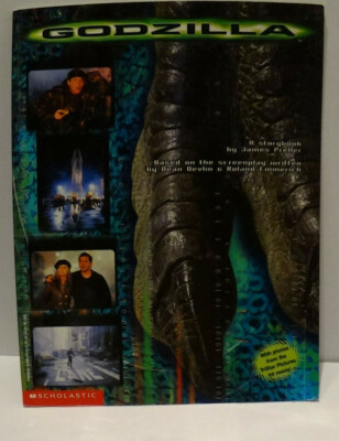 Godzilla Deluxe Storybook Paperback 1998 Scholastic Preller King of ...
