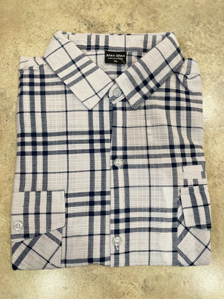 Max Men Collection Men’s Linen Printed Short Sleeve Shirts (XL - 5XL ...