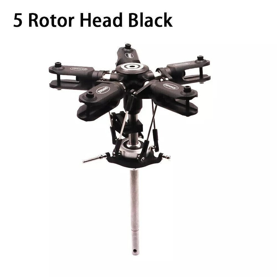 JDHMBD 500 5-Blades Main Rotor Head Set For Align Trex 500 RC ...