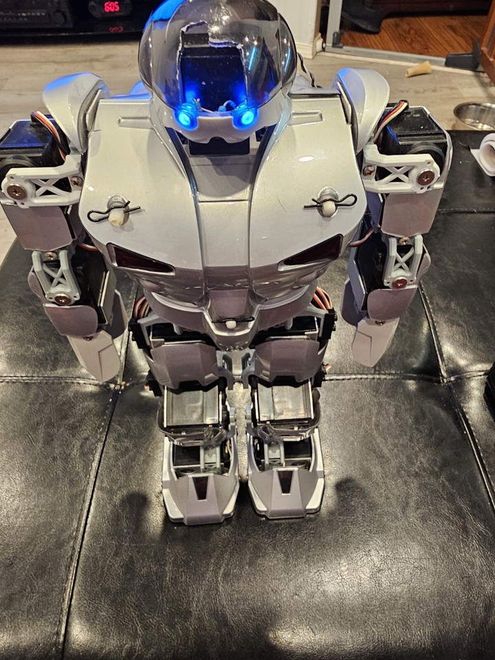 KONDO KHR-2 Humanoid Robot, Rare Full Body Kit, Inertia, 3 Axis Gyro ...