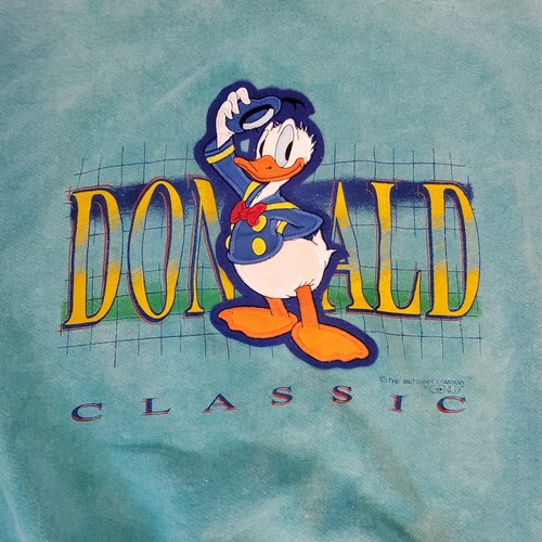 Vintage Disney Genus 80s 90s Donald Classic Sweatshirt Crewneck XL USA ...