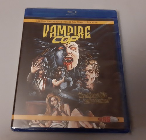 Vampire Cop Blu-ray SEALED SRS Sub Rosa Horror Gore Donald Farmer Demon ...