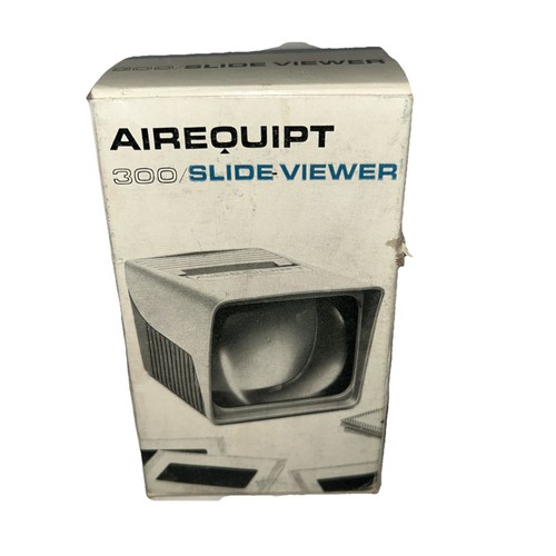 Airequipt 300 Slide Viewer For 35mm Slides With Original Box, Teal | eBay