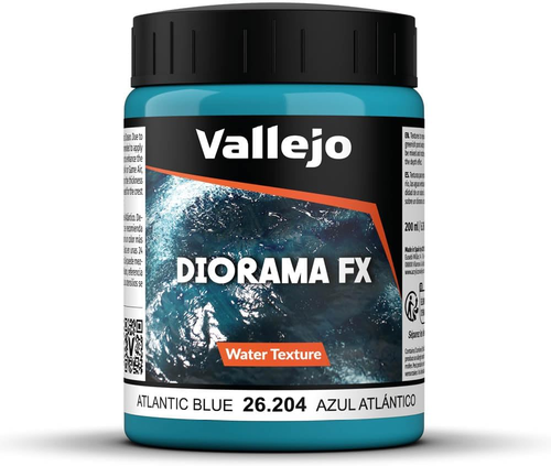 Vallejo Model Color 200 Ml Water Effects - Atlantic Blue | eBay UK