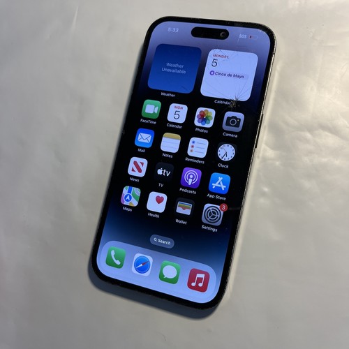 Apple iPhone 14 Pro - 128GB (Unlocked) Bad LCD - SOLD AS IS (#855) | eBay