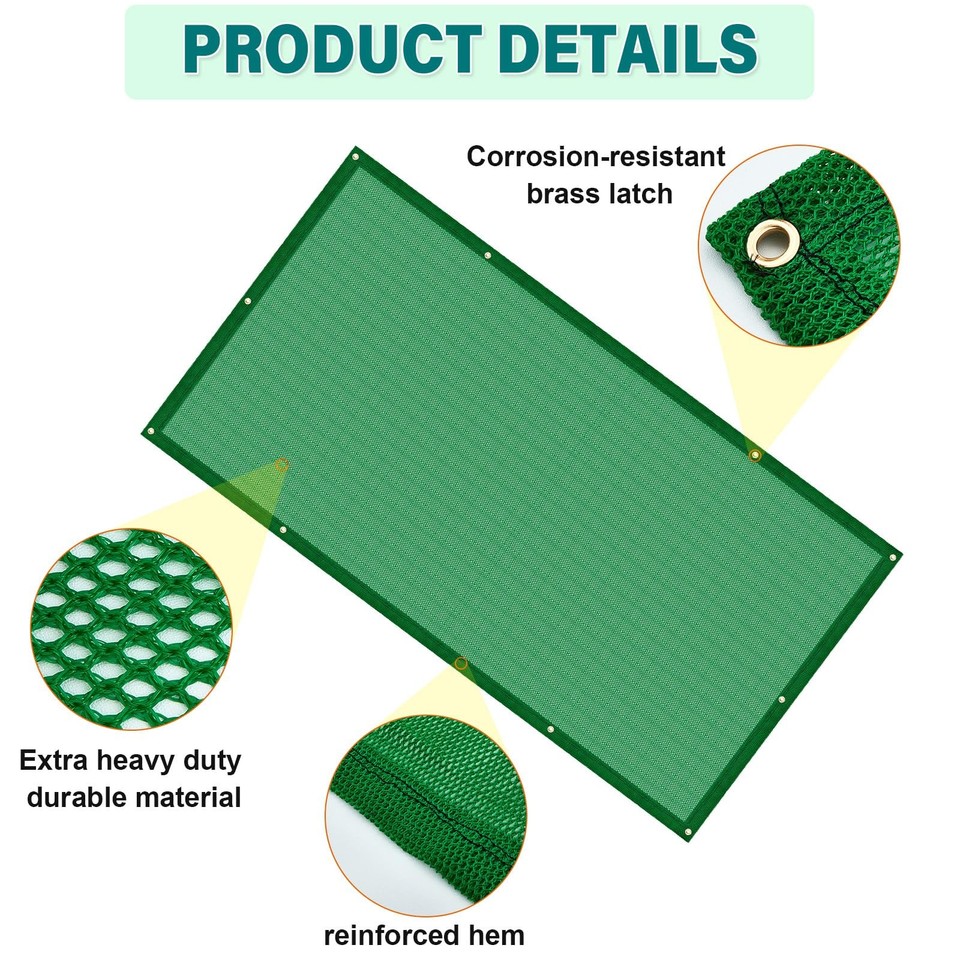 Archery Backstop Heavy Duty Archery Back Stop Netting Reinforced ...