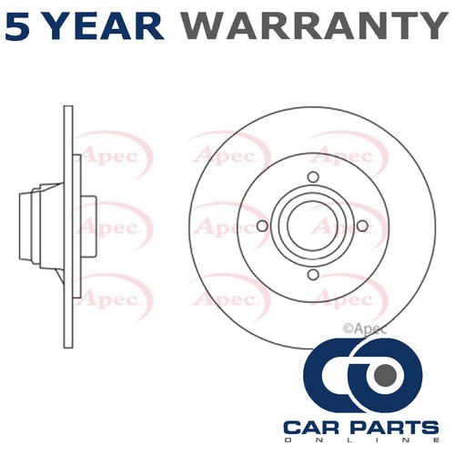 Brake Disc Rear CPO Fits Renault Clio 1998-2009 Megane 1996-2003 19 ...
