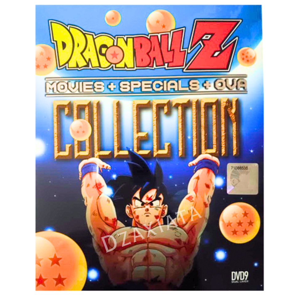 Dragon Ball Z Collection 16 Movies + 8 TV Specials + 4 OVA Japanese ...