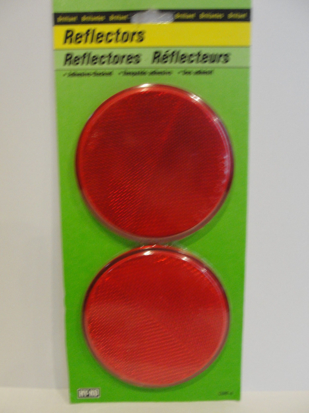 New Hy-Ko Self Adhesive Red Reflectors 2 Per Pack CDRF-4 | eBay