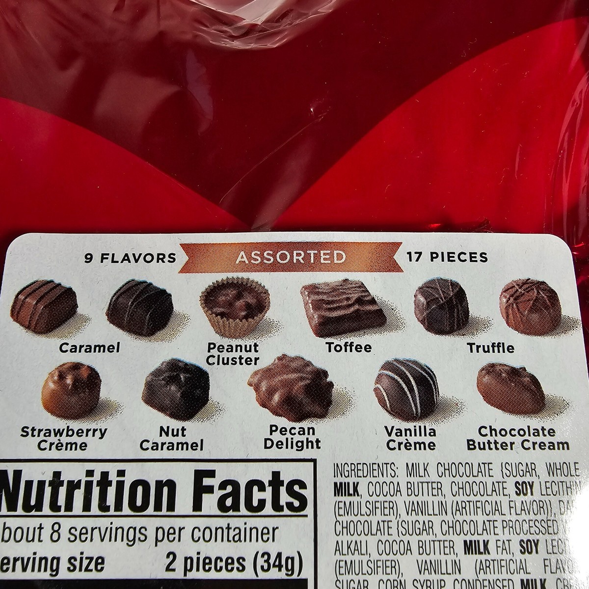 Russell Stover Assorted Chocolates Guide Sarris Candies Retail Website