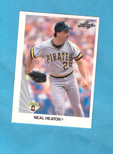1990 Leaf Baseball card #460 Neal Heaton Pirates | eBay