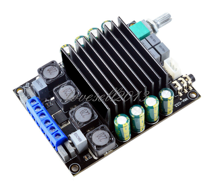 2*100W TDA7498 Power Audio Amp 2.0 Class D Amplifiers Stereo HIFI ...