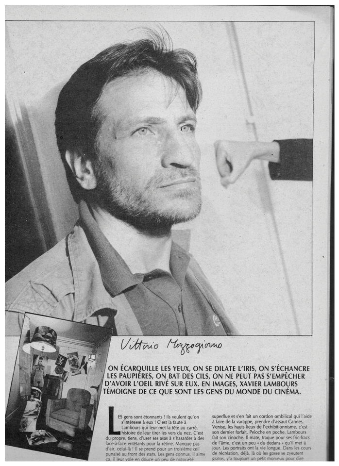 GAI PIED HEBDO France Magazine / No. 98 / Décembre 1983 / Helmut Berger ...