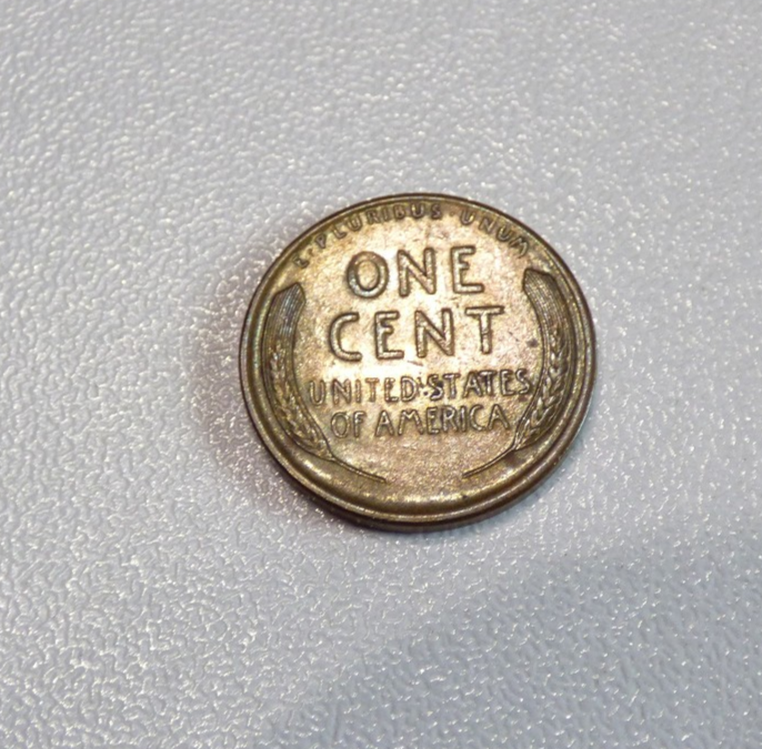 1919-P Almost Uncirculated (AU) Lincoln Wheat Penny Cent, Philadelphia ...