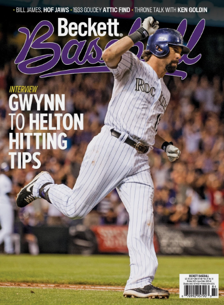 New October 2025 Beckett Baseball Card Price Guide Magazine With Todd ...