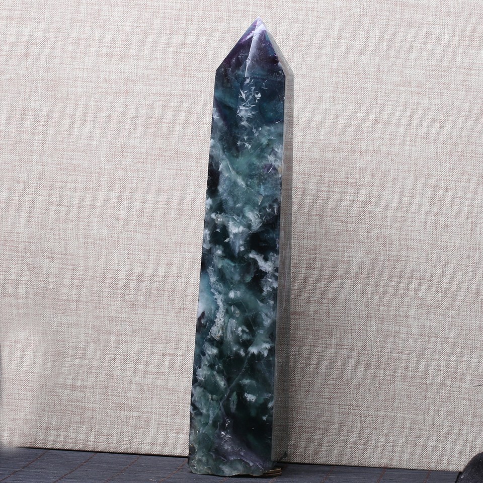 2158g Natural snowflake fluorite Quartz crystal specimen cure D135 | eBay