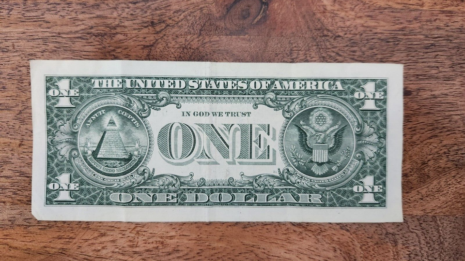 Rare fancy serial number 1 dollar bill 2017 series A with a star | eBay