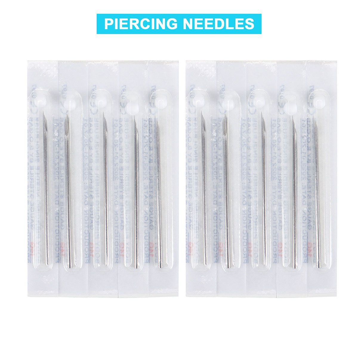84Pcs Professional Body Piercing Tool Kit Ear Nose Navel Nipple Needles ...