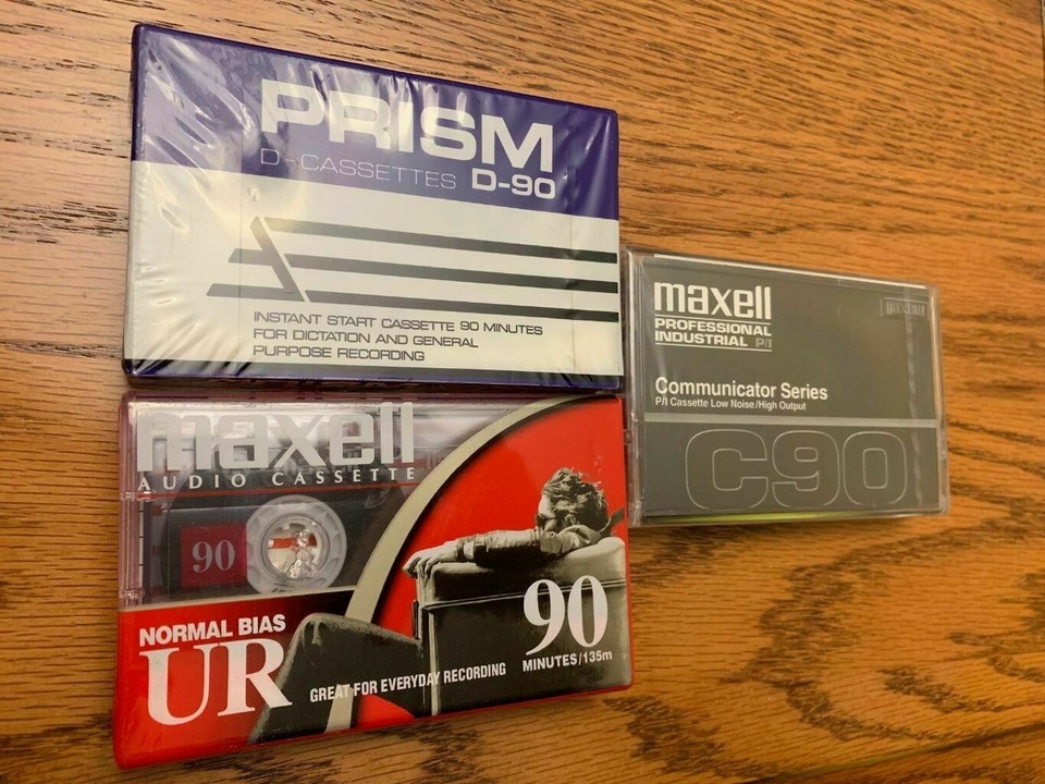 12 Maxell Professional Industrial P/I Communicator Series C60 cassette ...