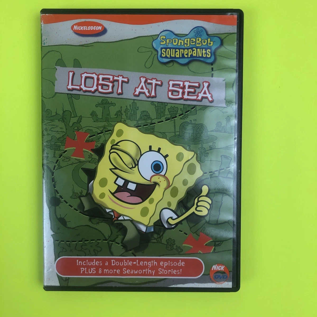 Spongebob Squarepants Lost At Sea Dvd