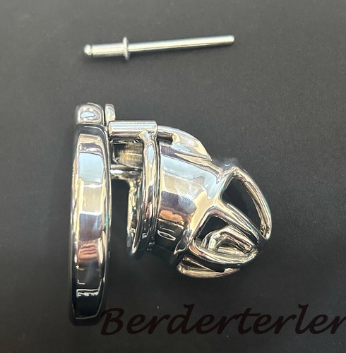 Personal Custom Semi-closed Chastity Cage Metal Pa CB Piercing Chastity ...