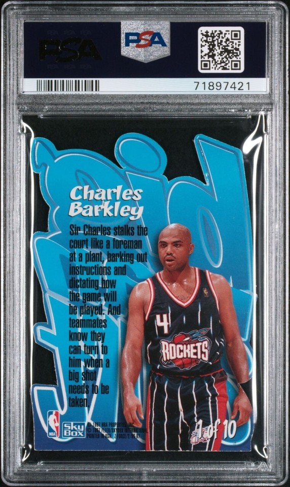 1996 Skybox Z Force Charles Barkley Z- Peat- Big Men On Court #1 | eBay