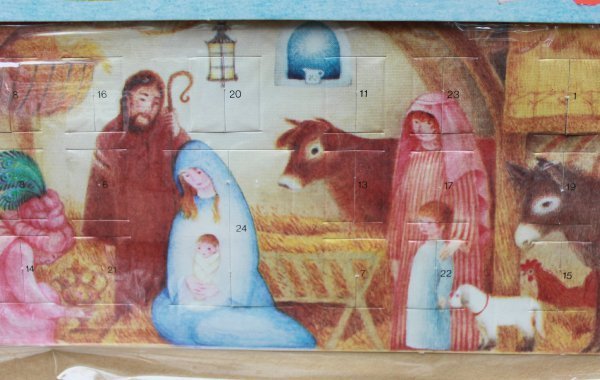 Pop Print England 24 Window Advent Calendar Nativity Theme | eBay