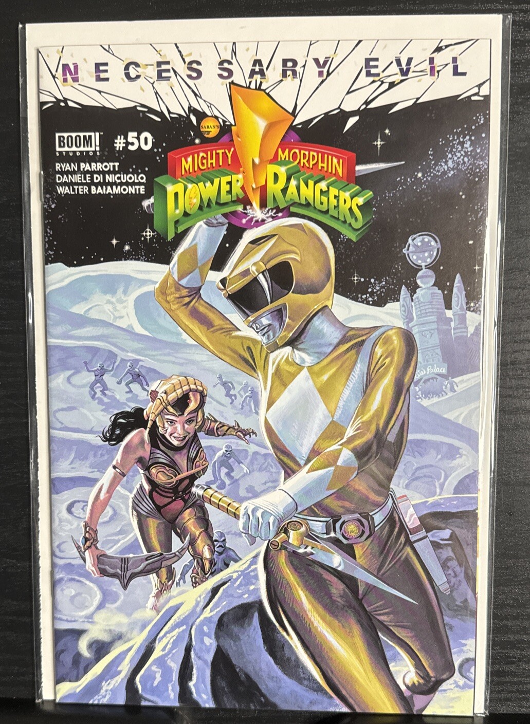 Mighty Morphin Power Rangers #50 necessary evil, Yellow Ranger, Boom ...
