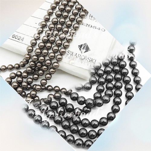 SALE Swarovski Crystal Pearl #5810 Round Beads 6mm 100pcs 24" long Pick ...
