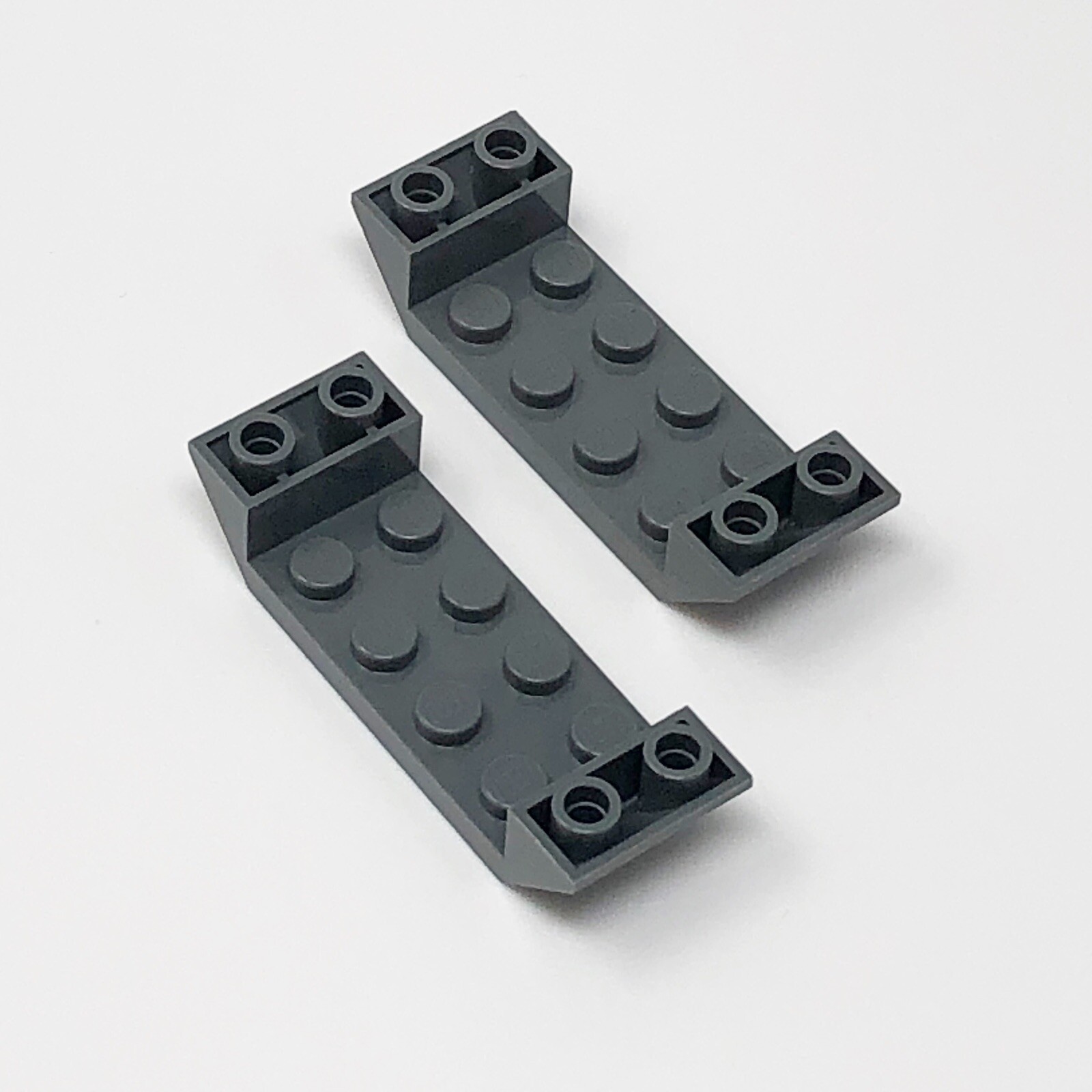 22889 LEGO Parts Slope Inverted 45 6x2 Double w/ 2x4 Cutout DARK BLUISH ...