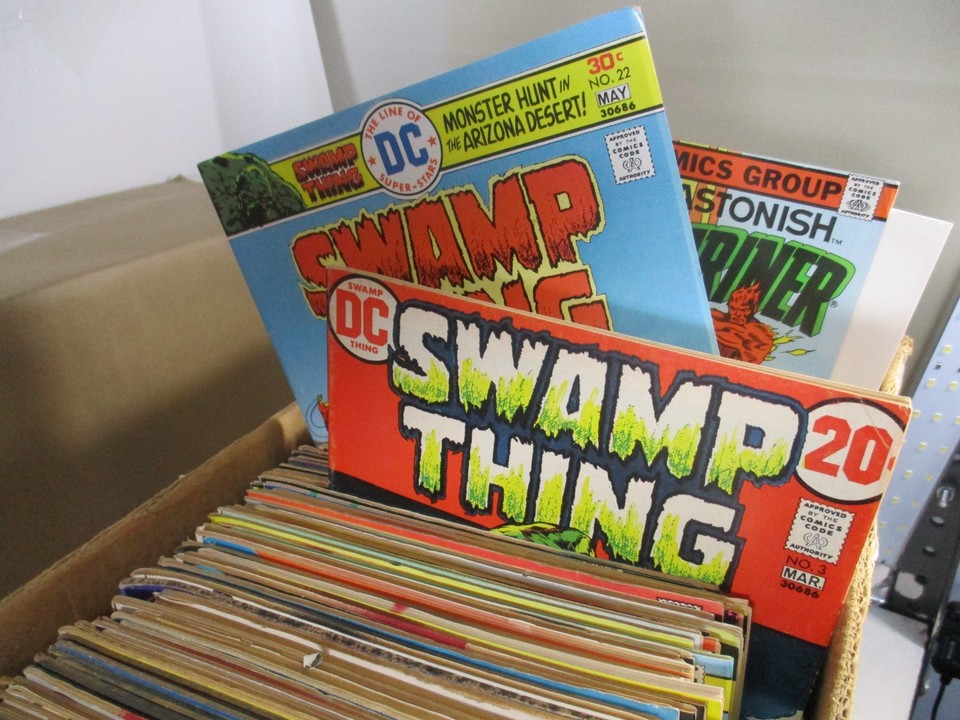 Lois, Jimmy, Swamp Thing + LOT 218 comics 70s/80s Marv/DC $1100+VALUE ...