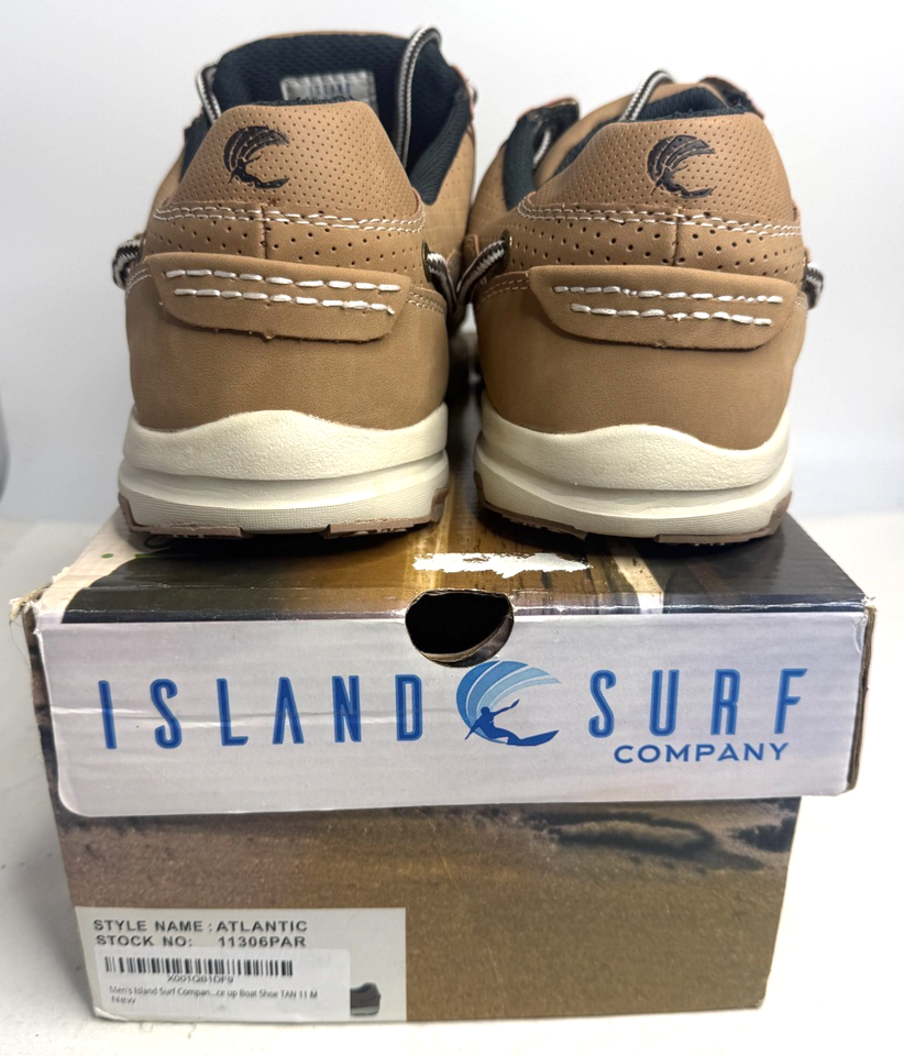 Island Surf Men's Atlantic Waterproof Loafers Boat Shoes Tan size 11 M ...