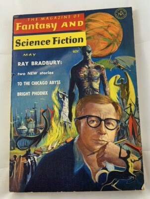 Rare May 1963 Magazine of FANTASY & SCIENCE FICTION! Ray BRADBURY ...