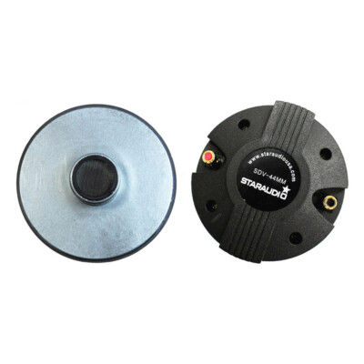 2Pcs 44MM 8 Ohms PA Speaker Horn Driver Tweeters Titanium Compression ...