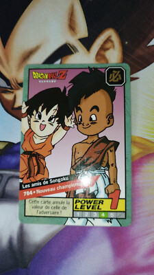 Fresque Carte Dragon Ball Grand Combat 704 Power Level Puzzle Frise ...