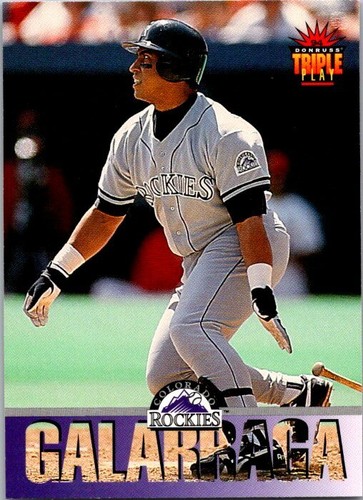 1994 Triple Play Andres Galarraga 223 Colorado Rockies | eBay