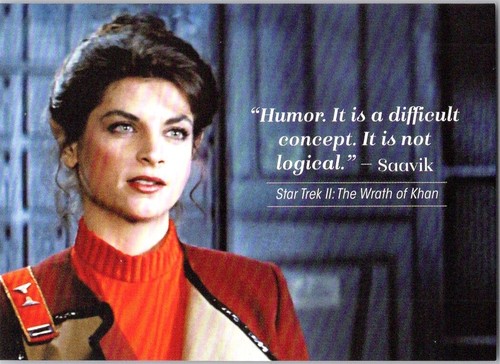 2021 Women Of Star Trek - Quotable -Q31 - Saavik | eBay