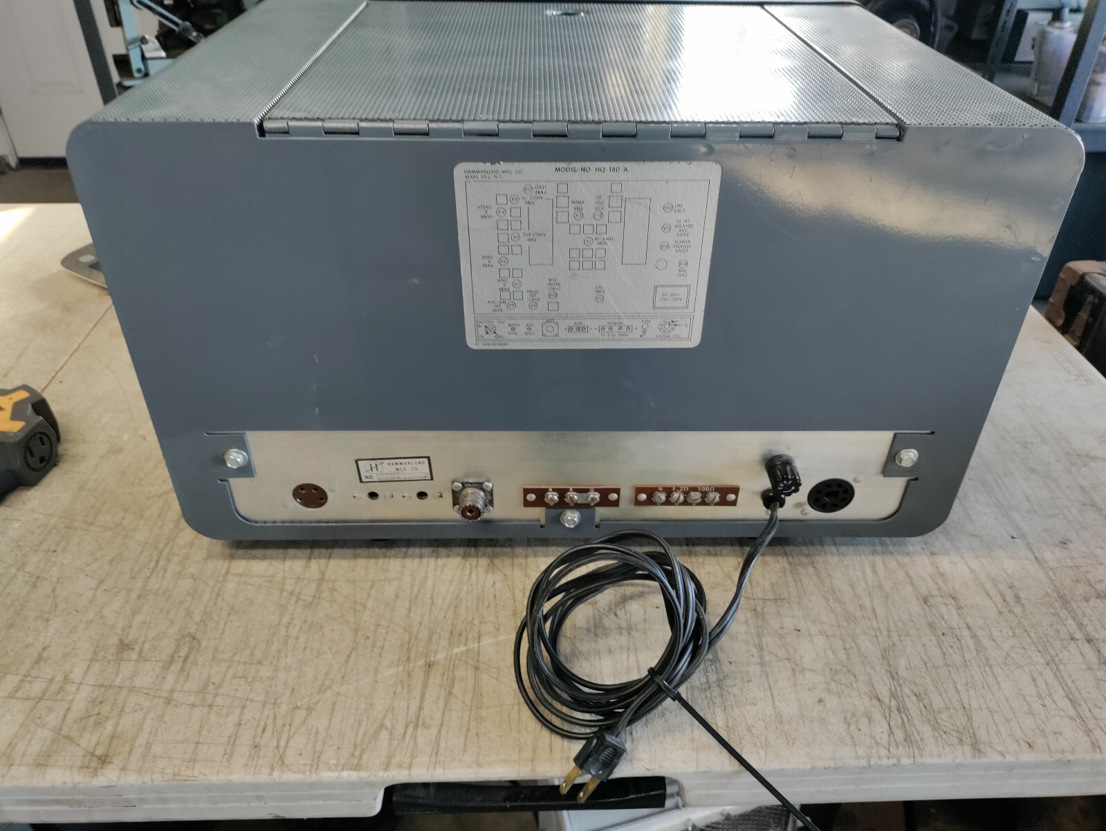 Hammarlund HQ-180A Vintage Tube Ham Radio Receiver | eBay