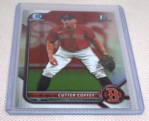 2022 Bowman Draft CUTTER COFFEY 1ST BOWMAN REFRACTOR CARD | eBay