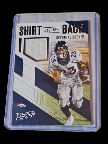 2017 Panini Prestige #5 Devontae Booker Shirt Off My Back BRONCOS | eBay