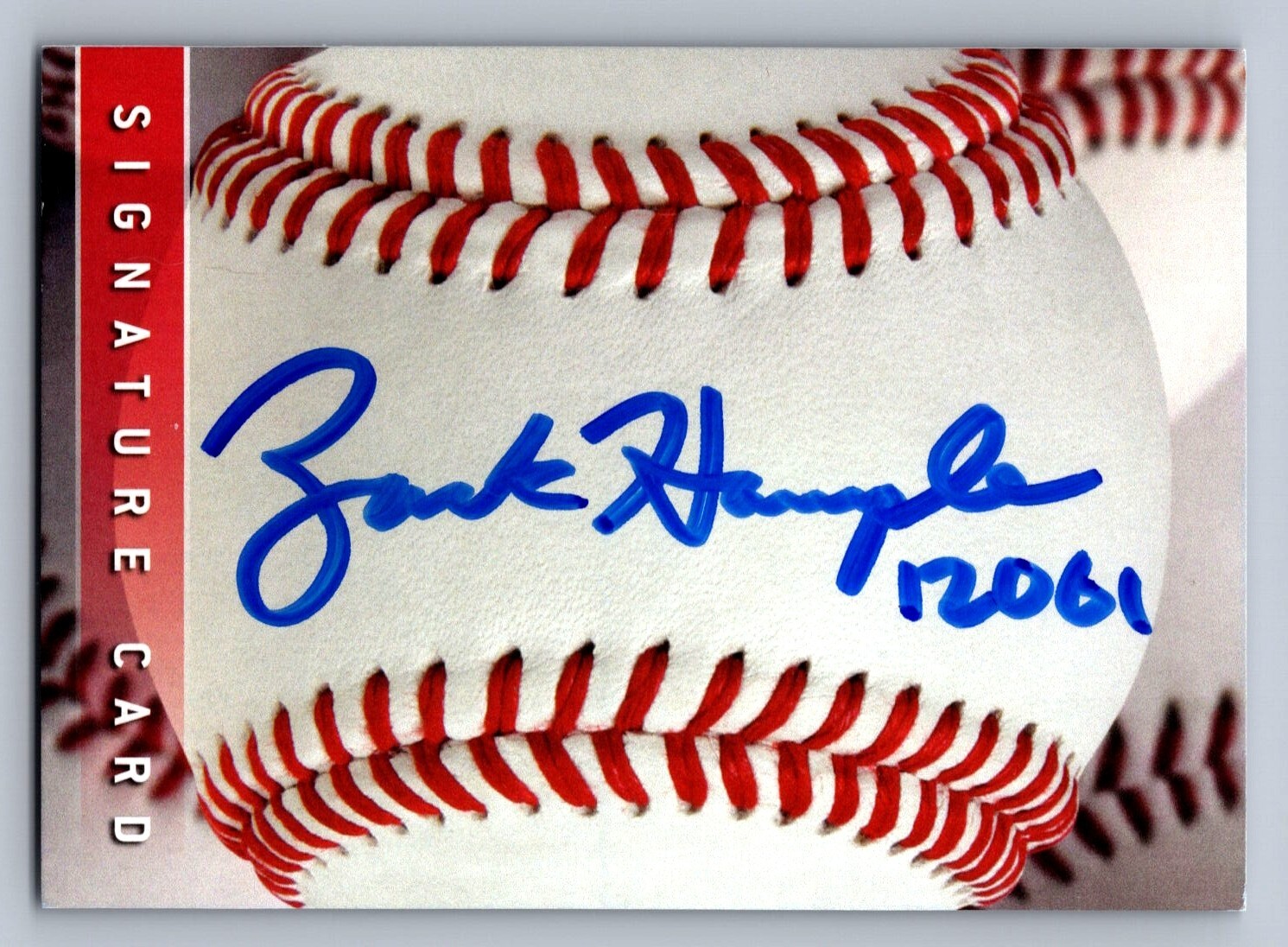 Zack Hample Authentic Autographed Signed MLB Super Fan Baseball ...