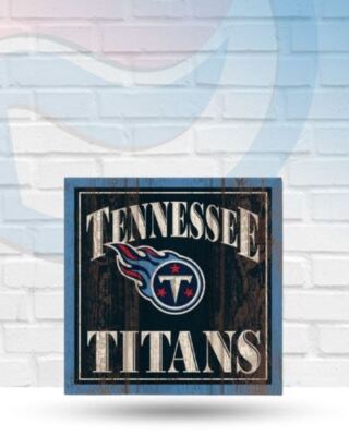 Tennessee Titans Wooden Refrigerator Kitchen Magnet 3" x 3" | eBay